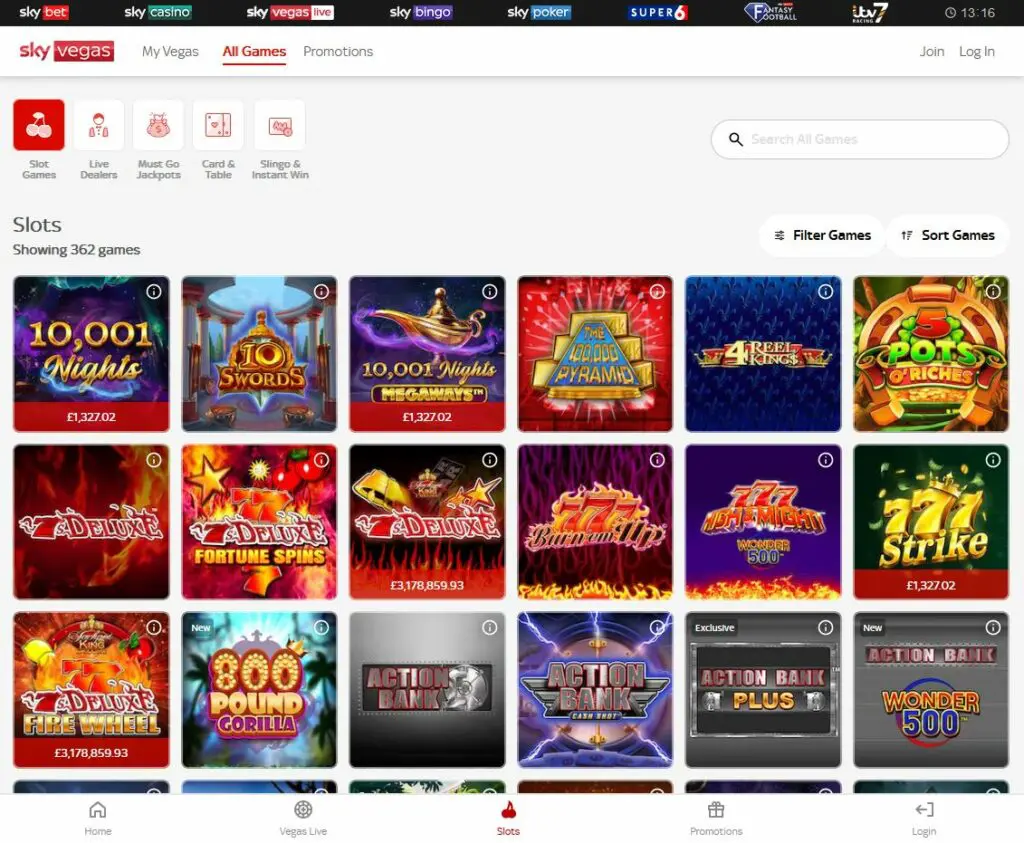 Best Sky Vegas Slots To Play (That Pay Out The Most In 2026) - BestCasinoHQ