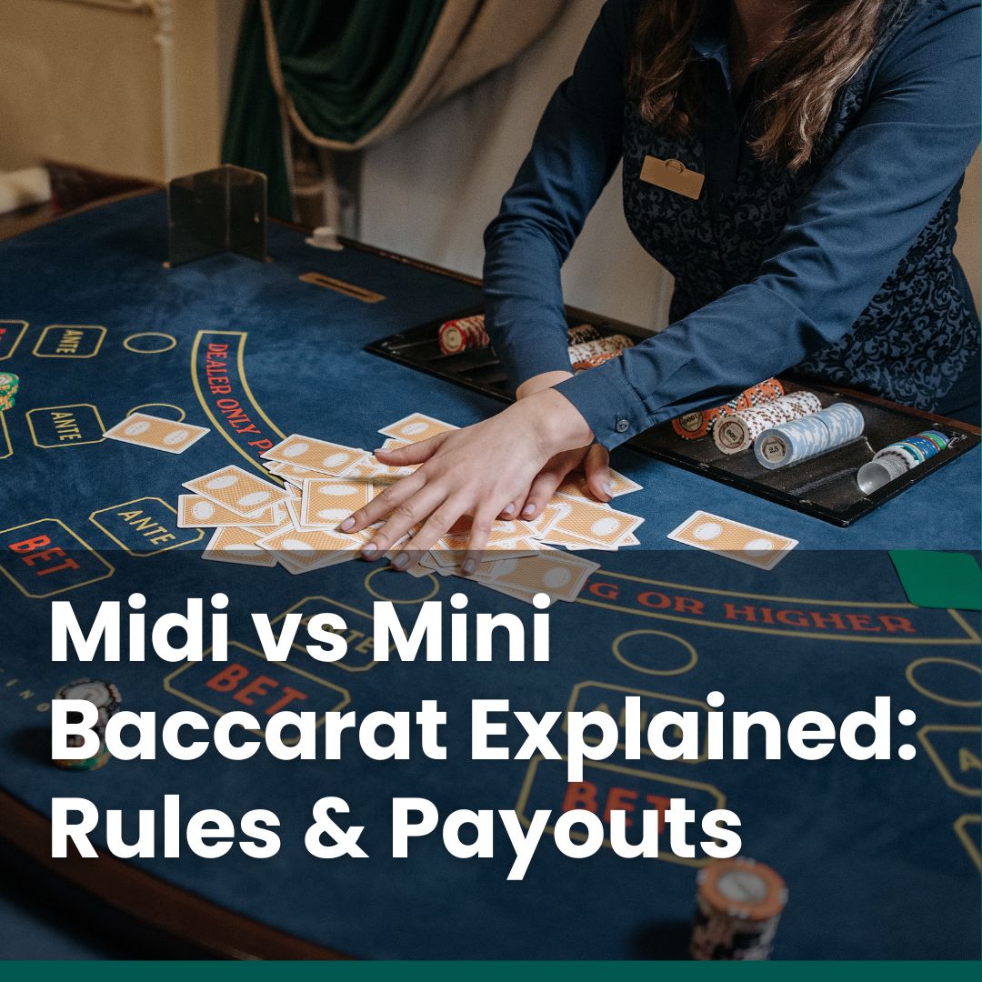 Midi vs Mini Baccarat Explained: Rules & Payouts - BestCasinoHQ